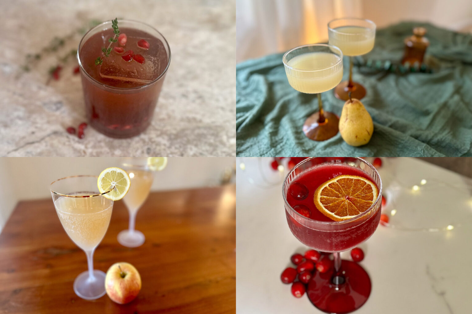 4 Winter Mocktails for Dry January & Beyond